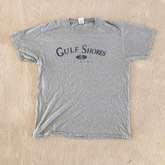 Shirts | Gulf Shores Short Sleeve Tee Size L | Poshmark